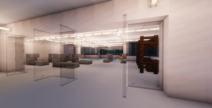Sports and Recreation Center Minecraft Map