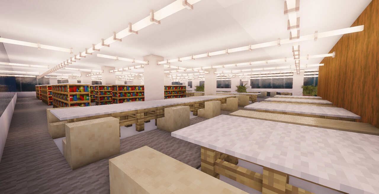 Sports and Recreation Center Minecraft Map