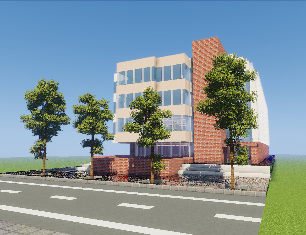 Sports and Recreation Center Minecraft Map