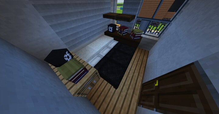 A low income bungalow, one out the masses. Minecraft Map