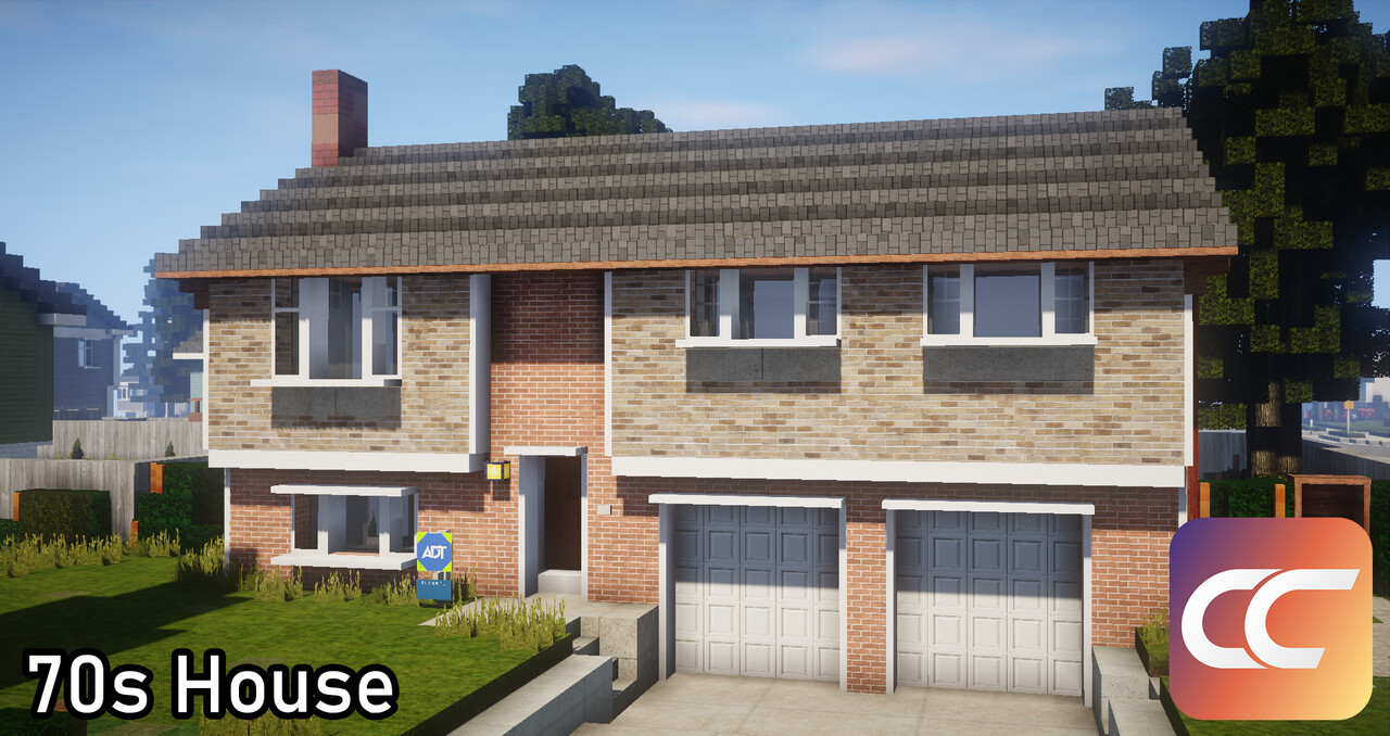 Realistic 70s House | By: Sami3t | CCS Minecraft Map