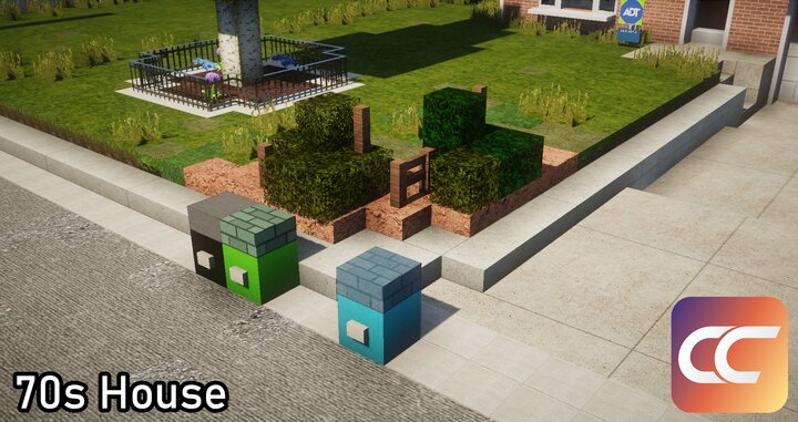 Realistic 70s House | By: Sami3t | CCS Minecraft Map