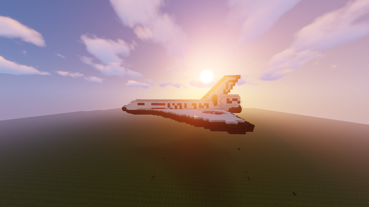 NASA | Space Shuttle [DOWNLOAD + SCHEMATIC] Minecraft Map