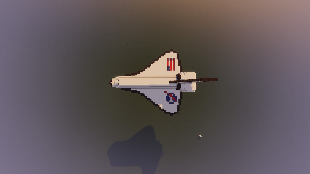 NASA | Space Shuttle [DOWNLOAD + SCHEMATIC] Minecraft Map