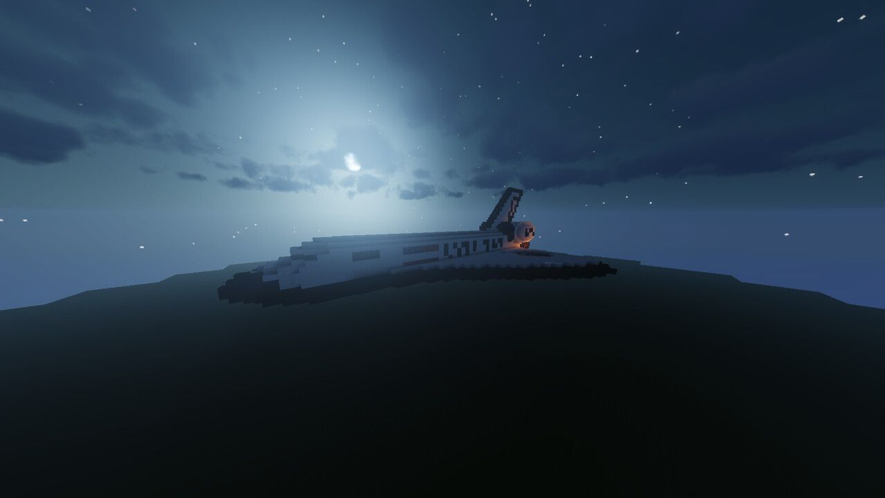NASA | Space Shuttle [DOWNLOAD + SCHEMATIC] Minecraft Map