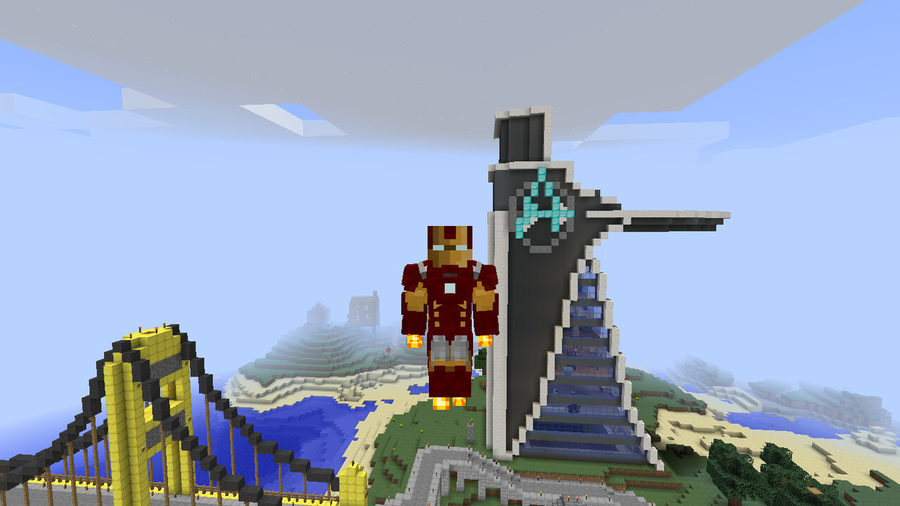 Avenger tower map for 1.7.10 Minecraft Map