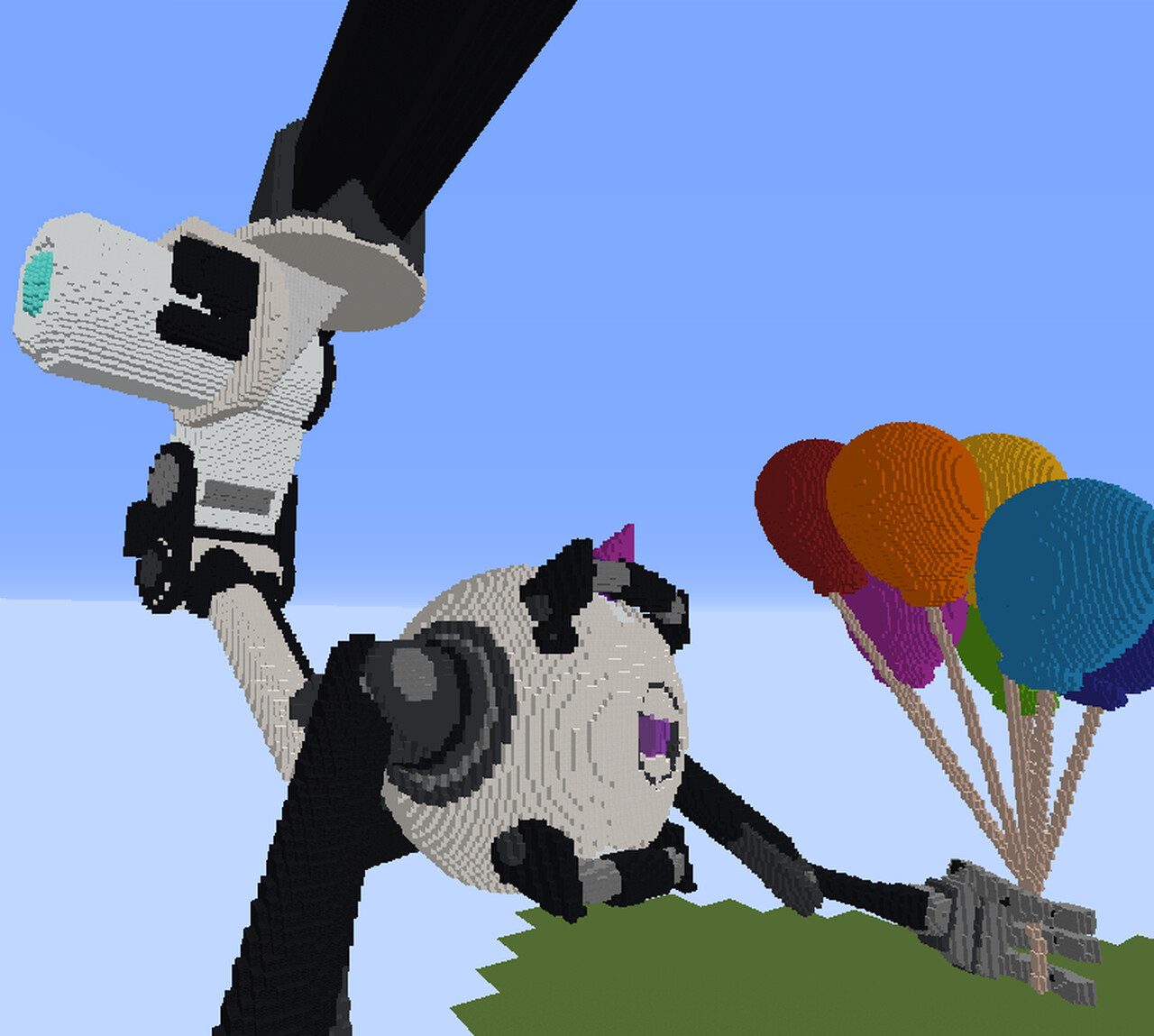 Party Escort bot [Portal 2] Minecraft Map