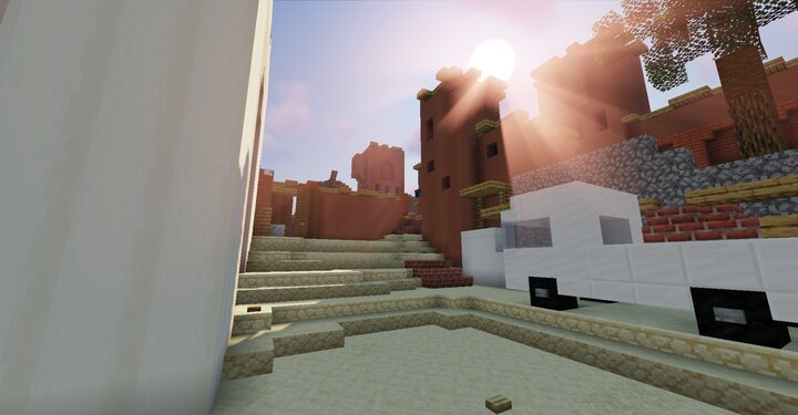 Dust II [Updated] Minecraft Map