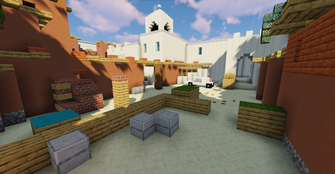 Dust II [Updated] Minecraft Map