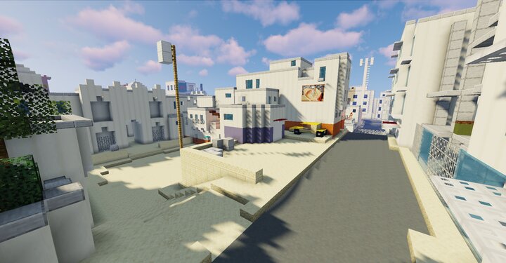 Dust II [Updated] Minecraft Map