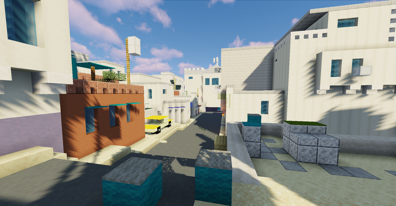 Dust II [Updated] Minecraft Map