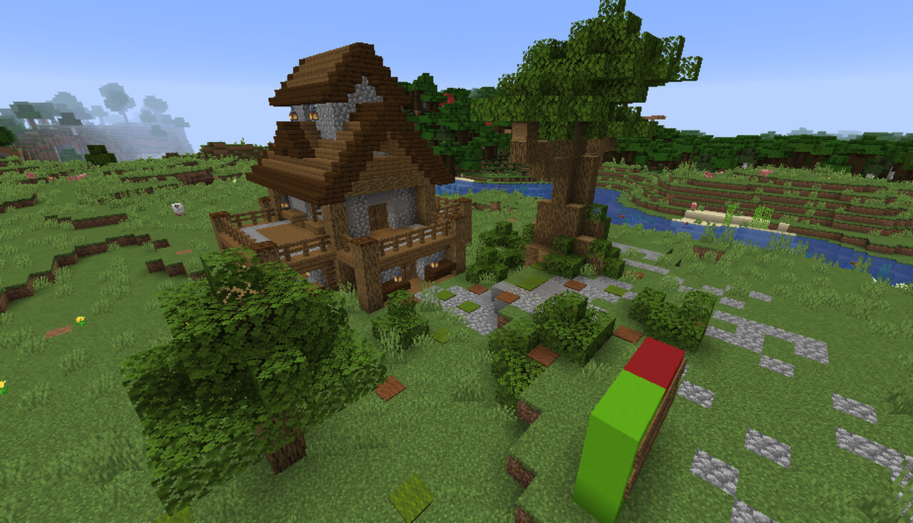 The House of Minecraft woods Minecraft Map