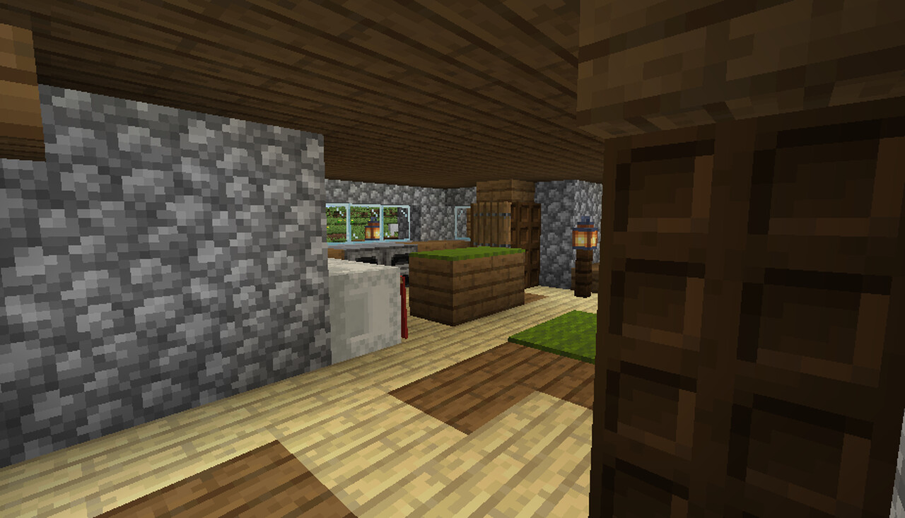 The House of Minecraft woods Minecraft Map