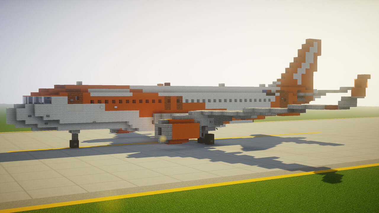 1,5:1 Airbus A320 + Liveries (OUTDATED) Minecraft Map