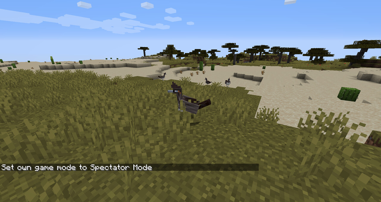 Exotic Birds Mod Minecraft Map