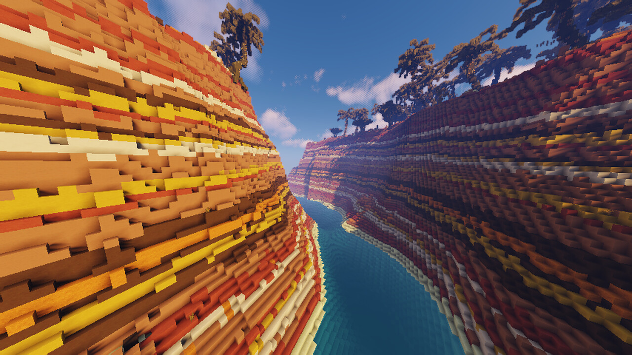 1024x1024 Mesa Map Minecraft Map