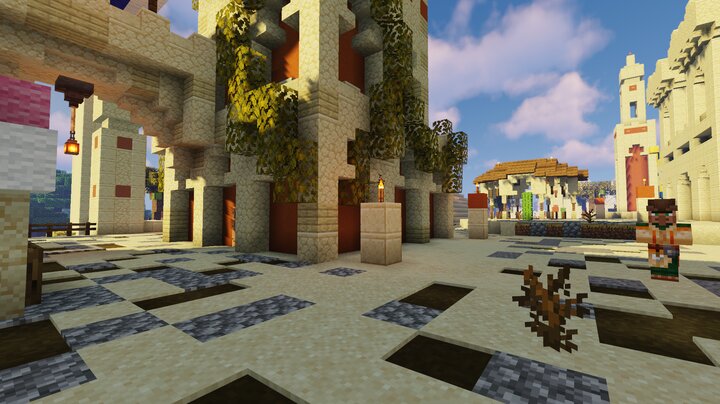 The Forbidden Desert Minecraft Map