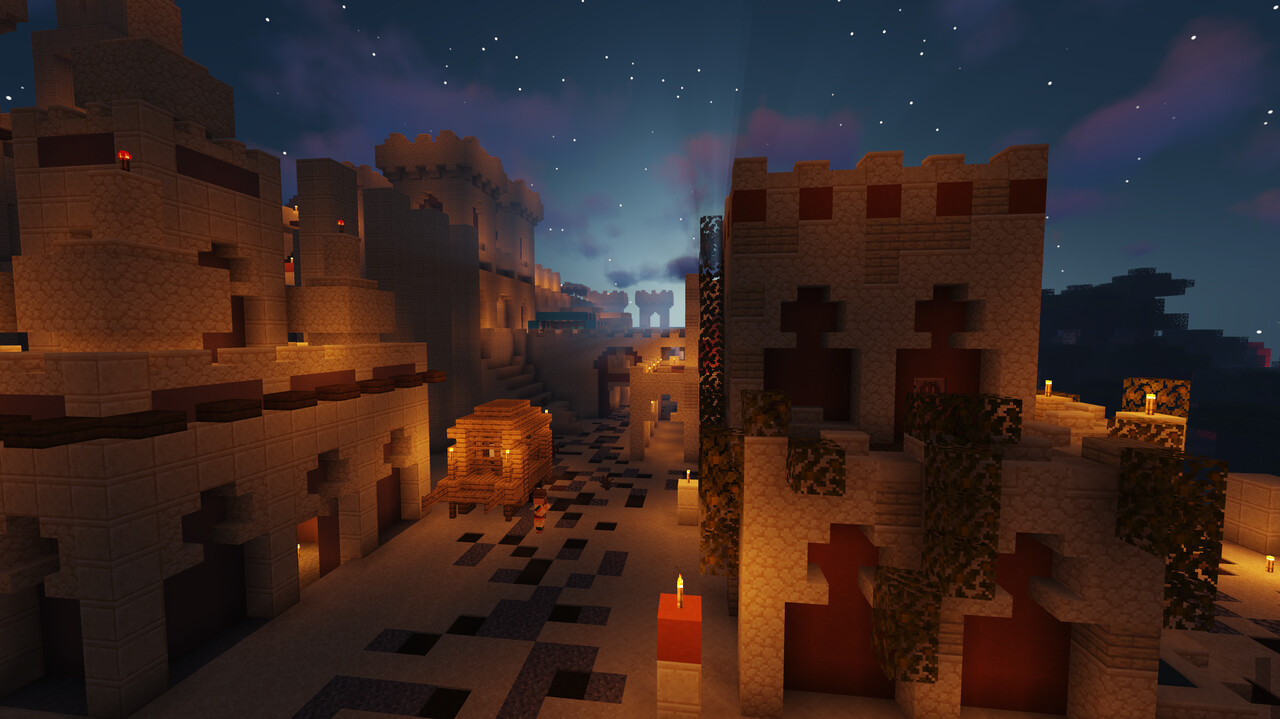 The Forbidden Desert Minecraft Map