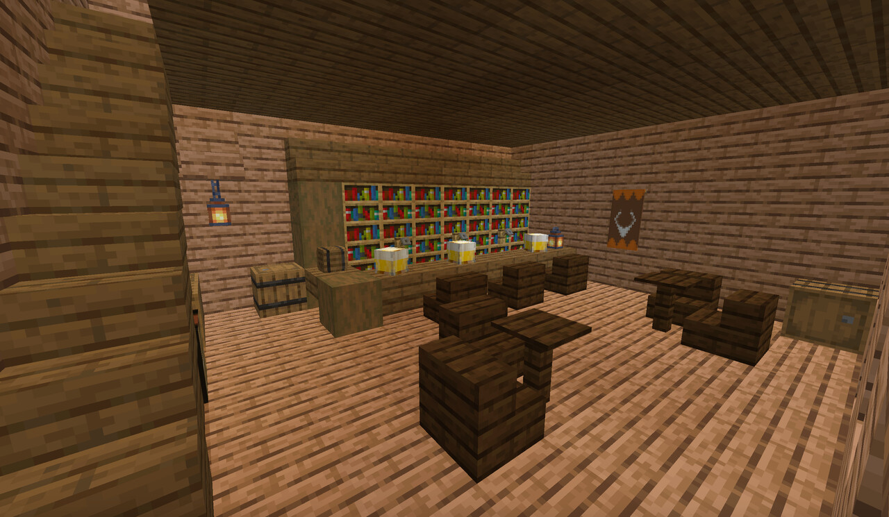 Saloon Structure Minecraft Map