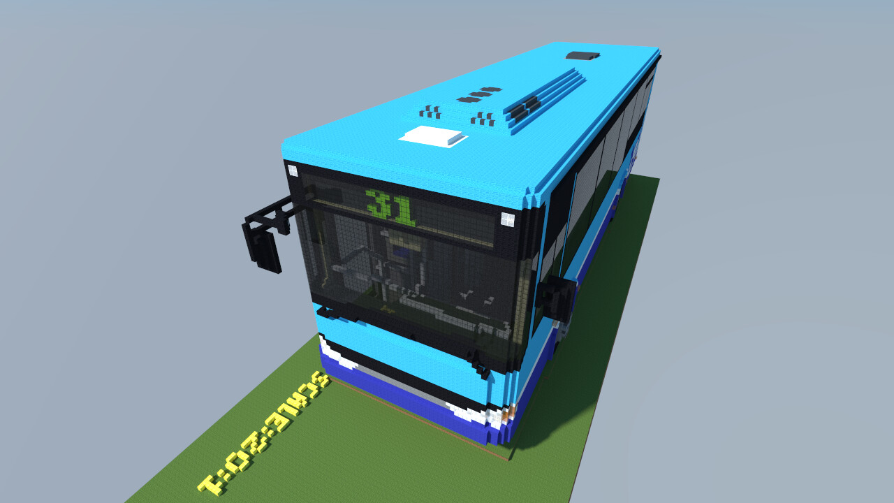 [5 IN 1] Minecraft Daewoo BC095 (20:1 scale) Minecraft Map