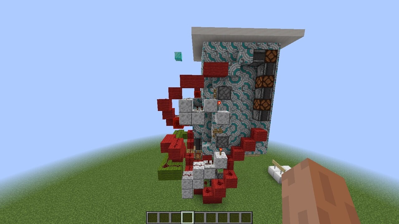 3 Block Elevator Minecraft Map