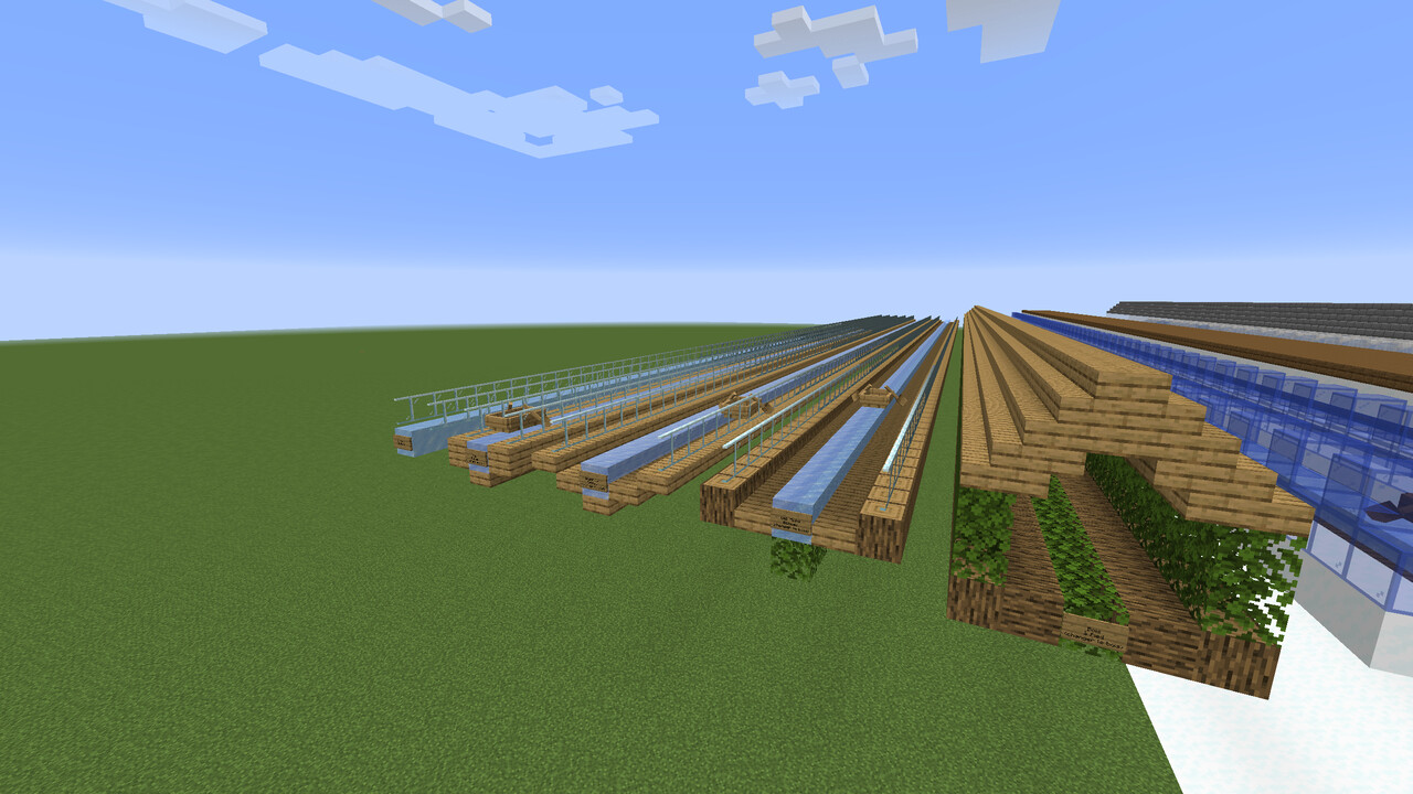 Ice Paths And Flying Paths Minecraft Map