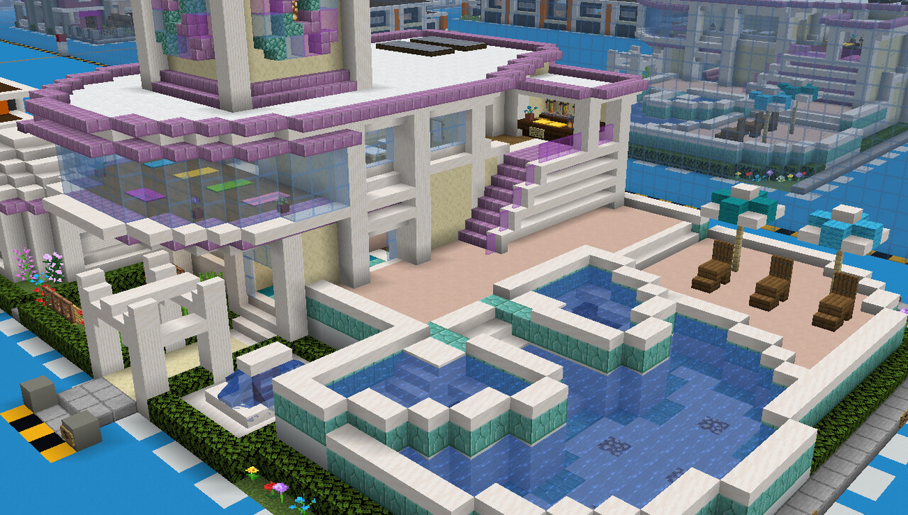 Modern Cityscape Pack - Procedural Metropolis Contest Minecraft Map