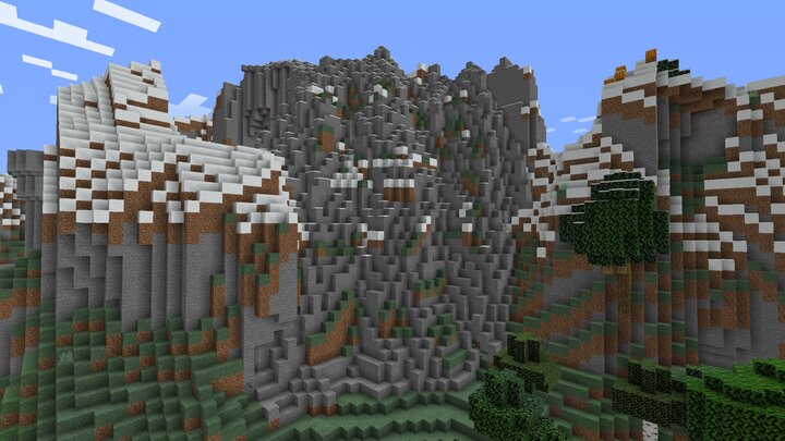 Mountain Landscaping Minecraft Map