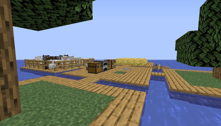 Raft v0.2.1 (Discountinued) Minecraft Map