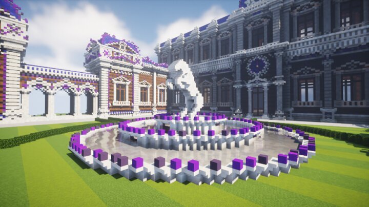 Winter Palace remake (St Petersburg) Minecraft Map