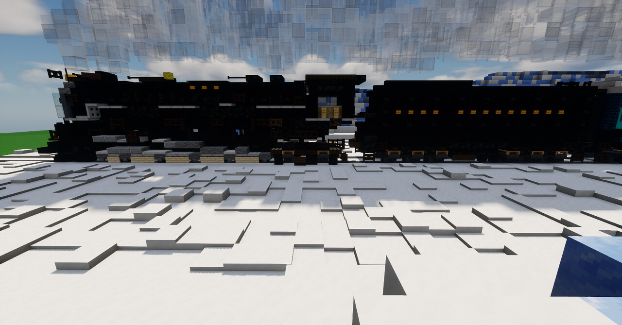 Polar Express | 1225 Steam Locomotive Minecraft Map