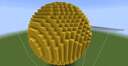 31 diameter sphere Minecraft Map