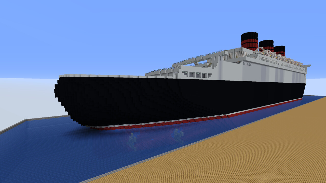 R.M.S. Caledonia (1928) (Updated) Minecraft Map