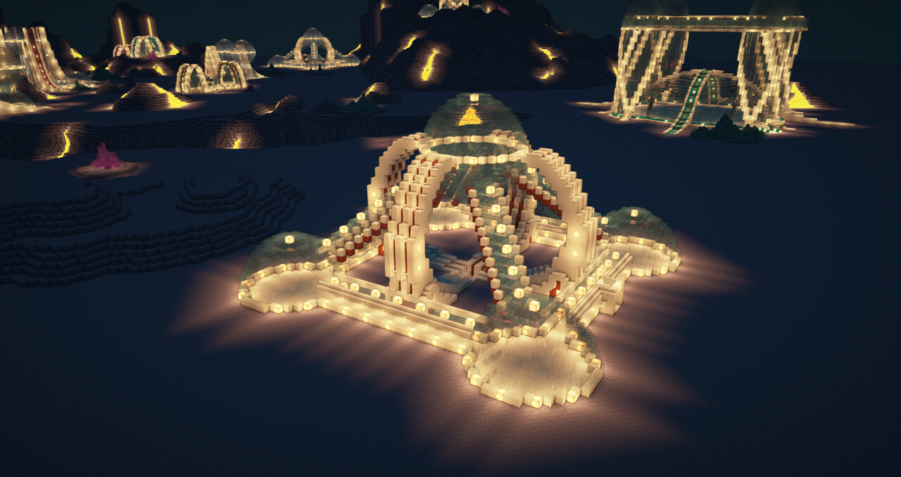 Minecraft Futuristic Base - Futuristic Base Build Timelapse ...