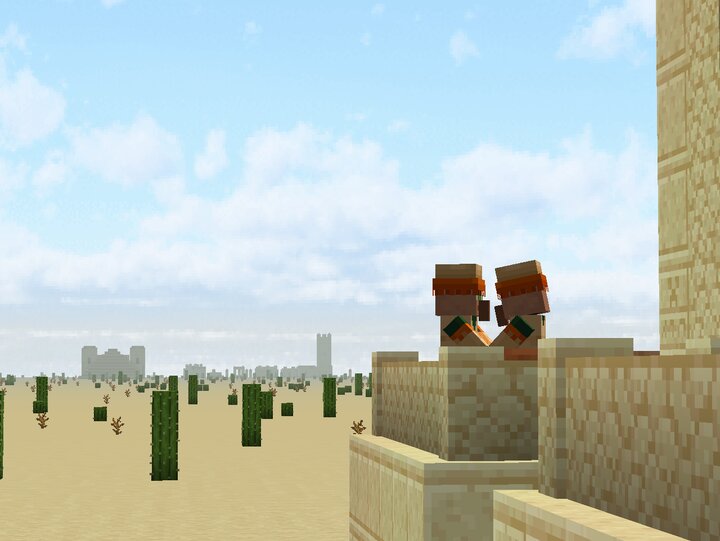 3:1 Desert Well Minecraft Map