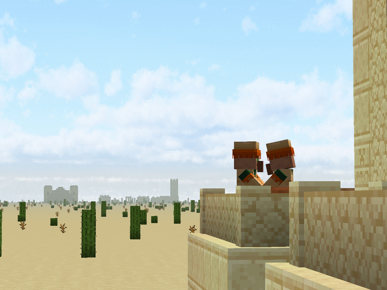 3:1 Desert Well Minecraft Map