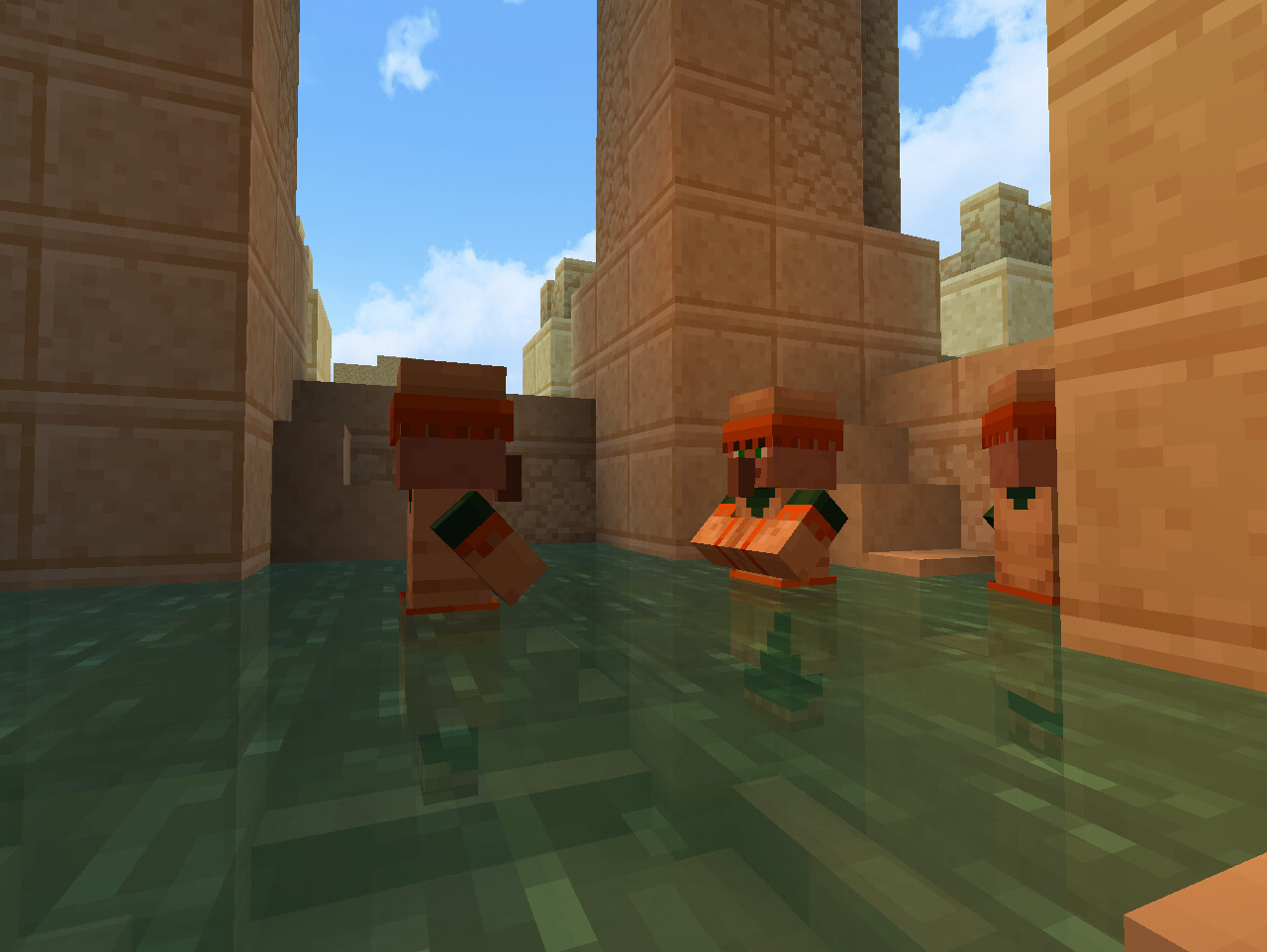 3:1 Desert Well Minecraft Map