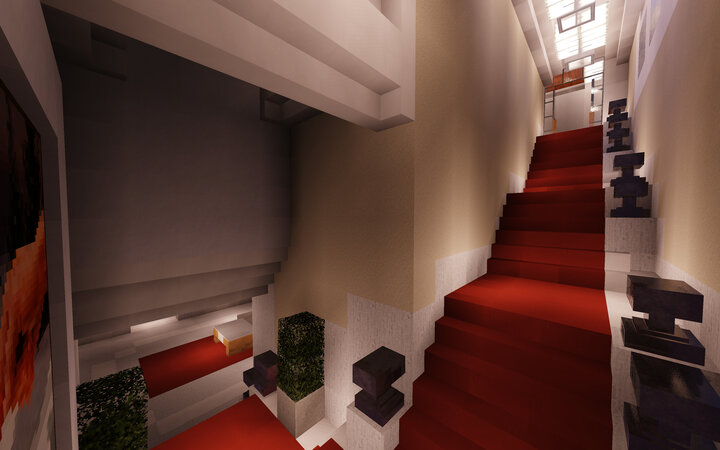 The Plaza Hotel (Lobby / First Floor / Shops) Minecraft Map