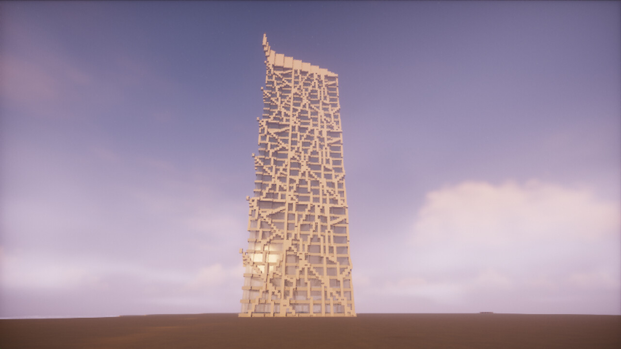 Diagonal Zero Zero Torre ( Barcelona ) Minecraft Map
