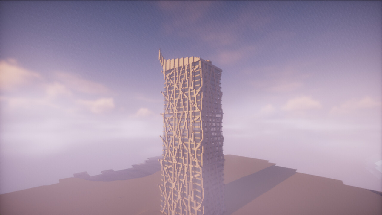 Diagonal Zero Zero Torre ( Barcelona ) Minecraft Map