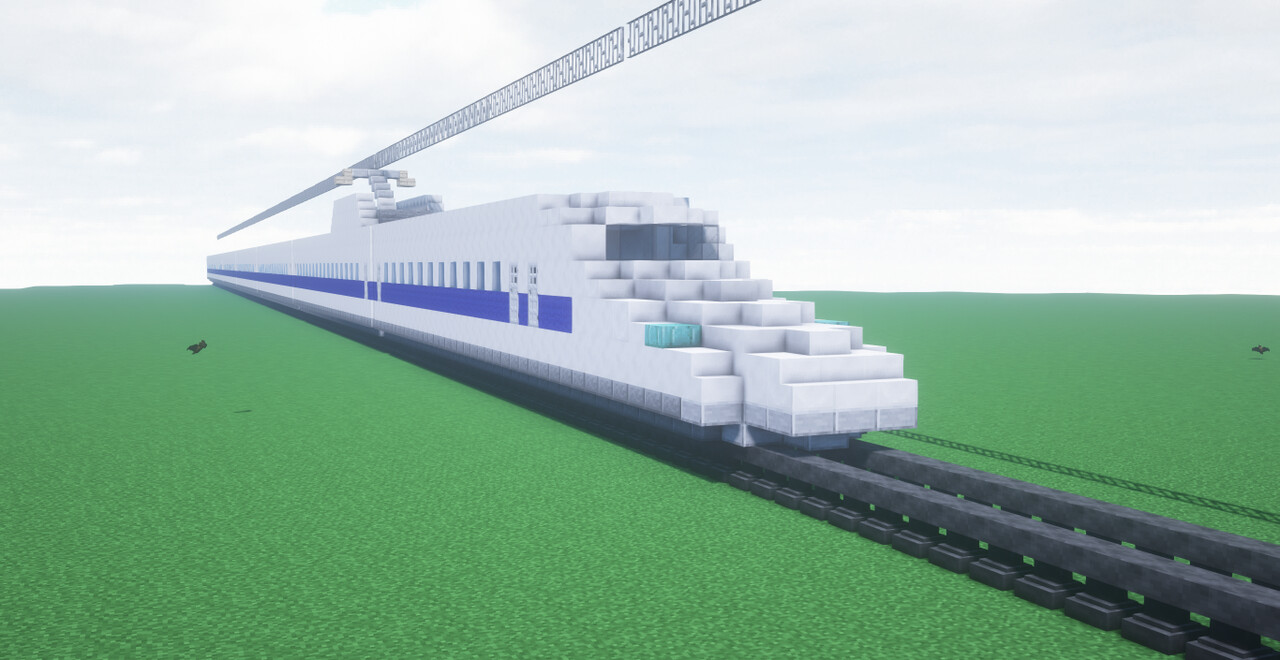 N700系 Series Shinkansen | JR WEST | JR CENTRAL | Bullet Train Minecraft Map