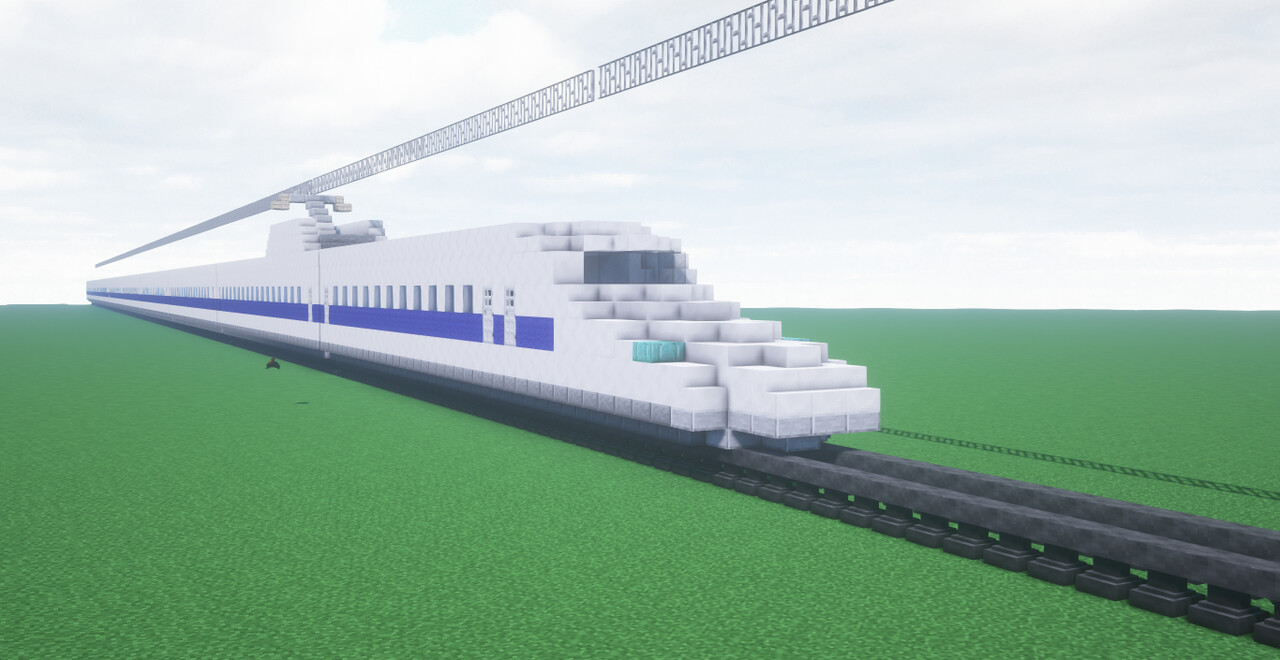 N700系 Series Shinkansen | JR WEST | JR CENTRAL | Bullet Train Minecraft Map