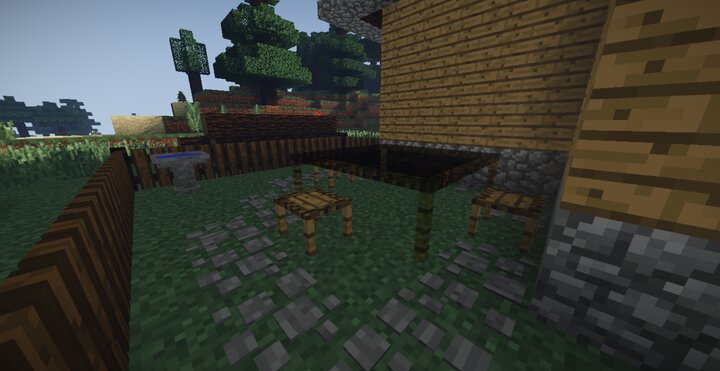 Beautiful Modded Spruce House Map Minecraft Map