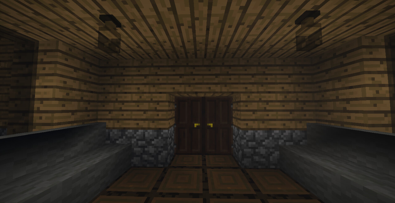 Beautiful Modded Spruce House Map Minecraft Map