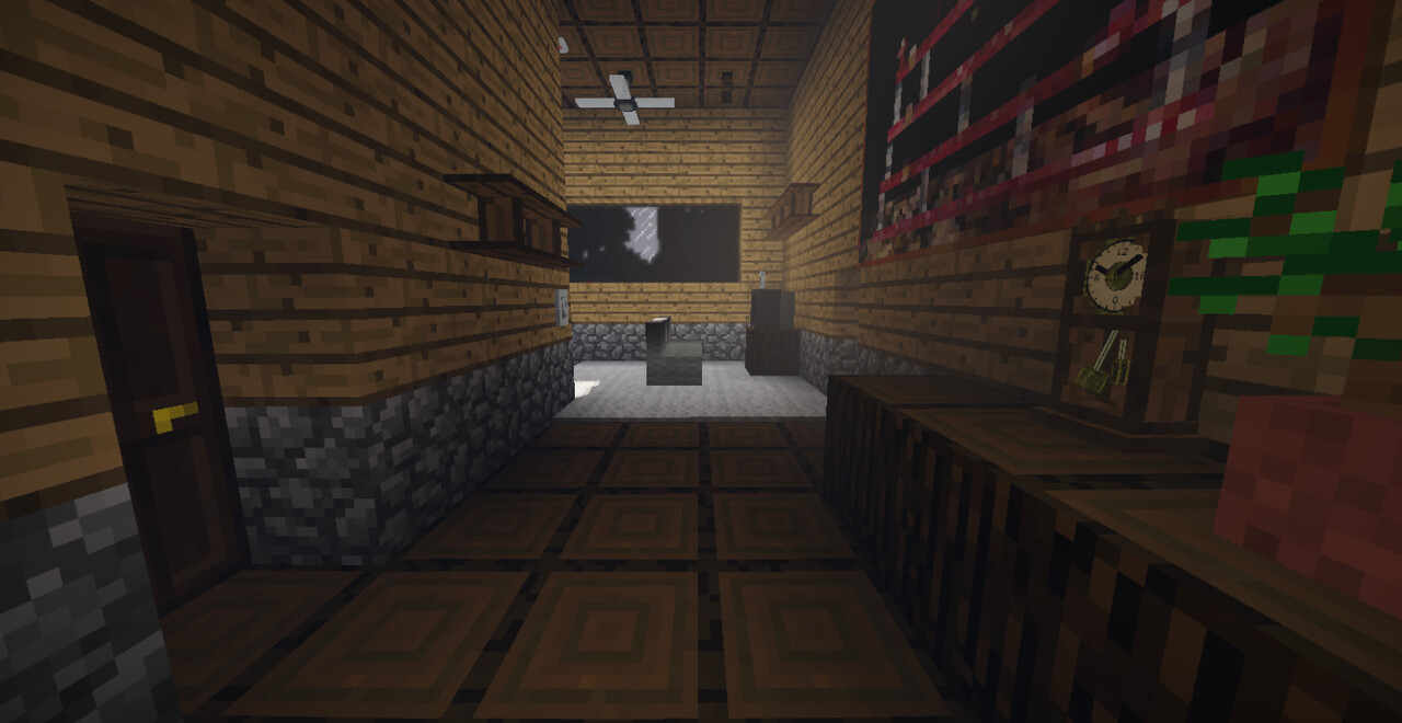Beautiful Modded Spruce House Map Minecraft Map