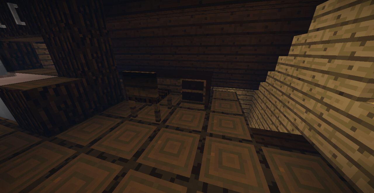Beautiful Modded Spruce House Map Minecraft Map