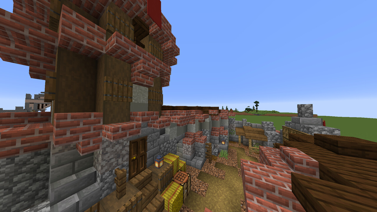 Medieval Minecraft | Brick Manor Minecraft Map