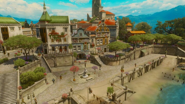 I'm trying to build Beauclair from The Witcher 3 Minecraft Map