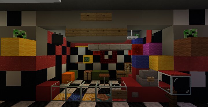 Five Nights At Freddy's VR Help Wanted Beta Minecraft Map