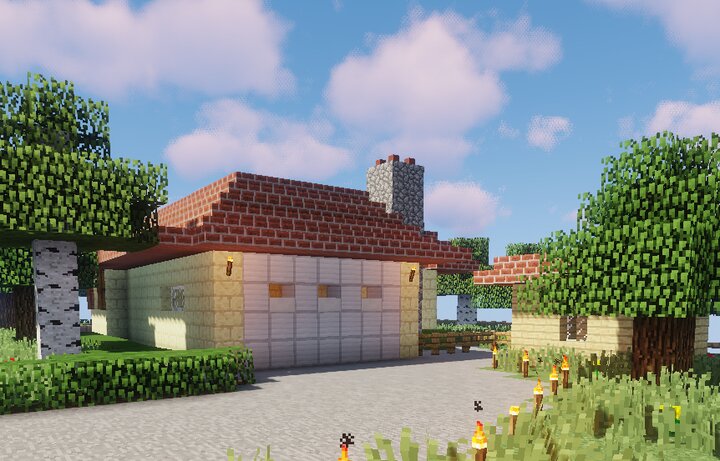 Suburban House 2 Minecraft Map